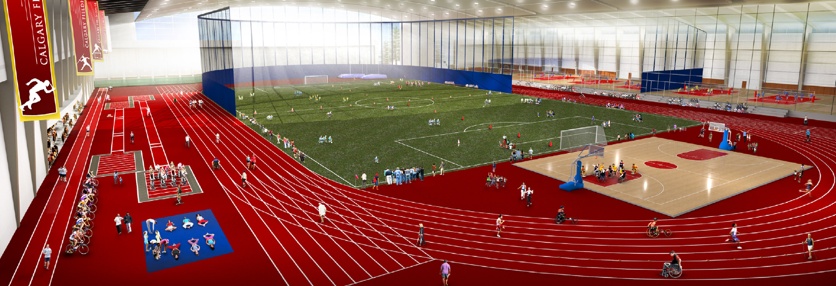 Calgary Multisport Fieldhouse » Calgary Track Council